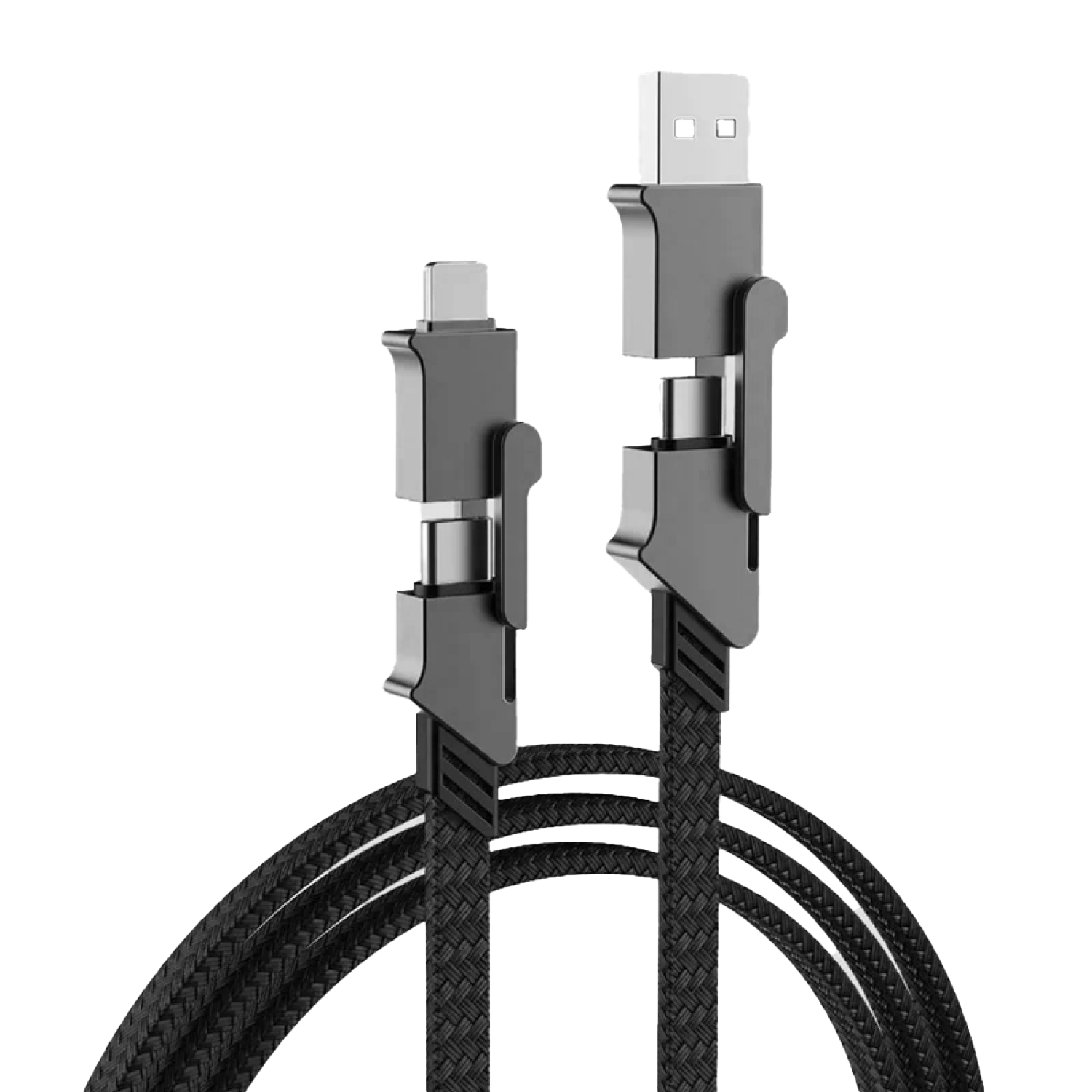 Pavlok Bolt All-In-One Fast Charging Data Cable 100w USB-C / USB-A / M